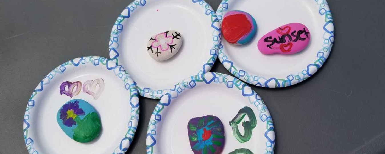 Kindness Rocks at Sunset Court | Luminest Community Development